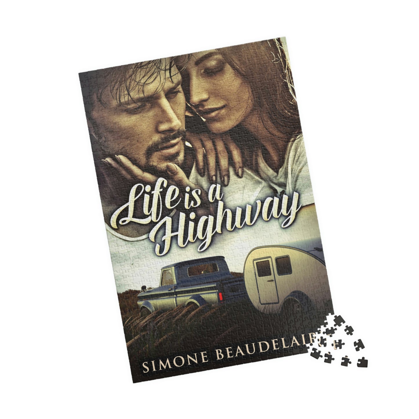 Life Is A Highway - 1000 Piece Jigsaw Puzzle | LitMatter